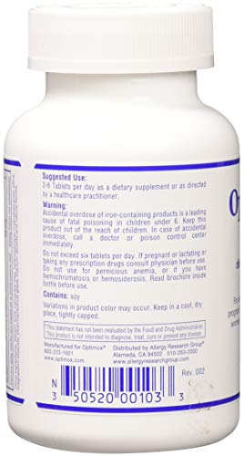 Optivite Pmt Tabletas, 180 unidades – ORGANICATU