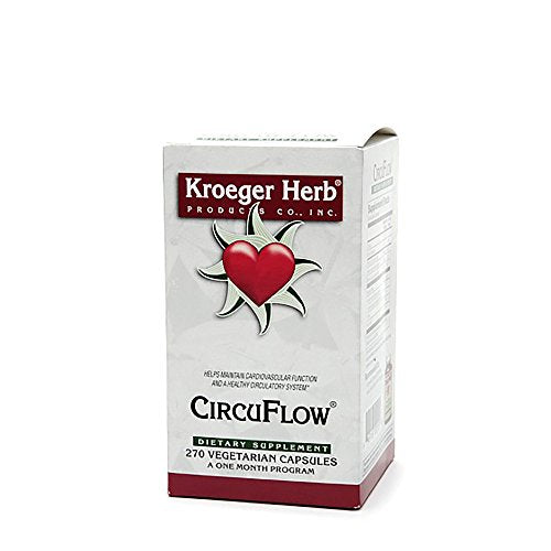 Kroeger Herb Circu Flow, 270 cápsulas – ORGANICATU