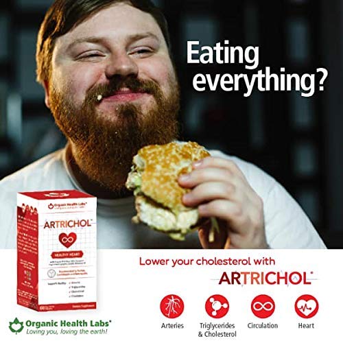 artrichol- arterias, Colesterol & de triglicéridos – 60 veggie – C ...